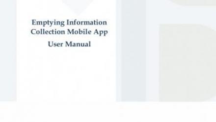 Emptying Information C... | IMIS Knowledge Products